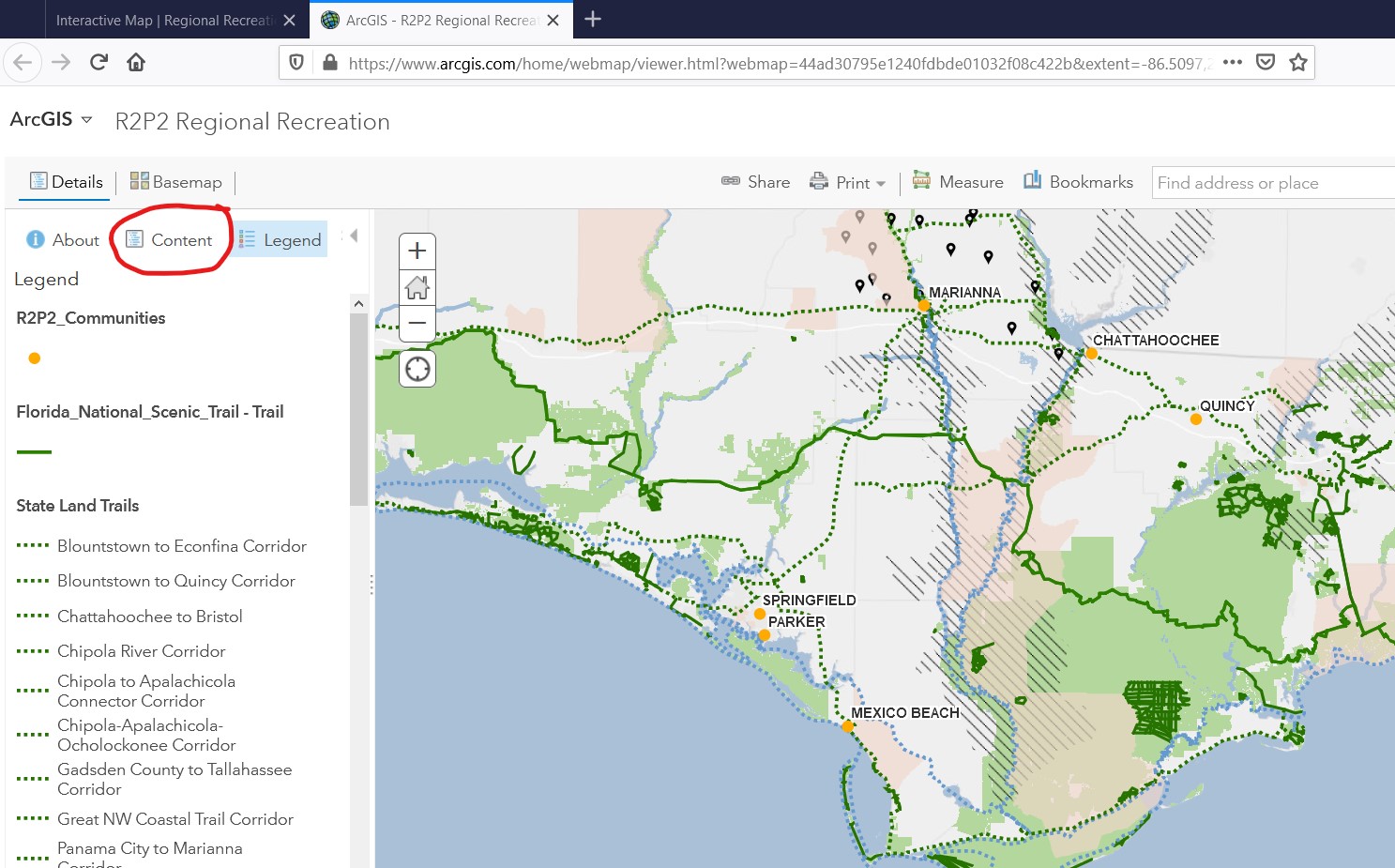 Interactive Map | Regional Recreation Economy Alliance